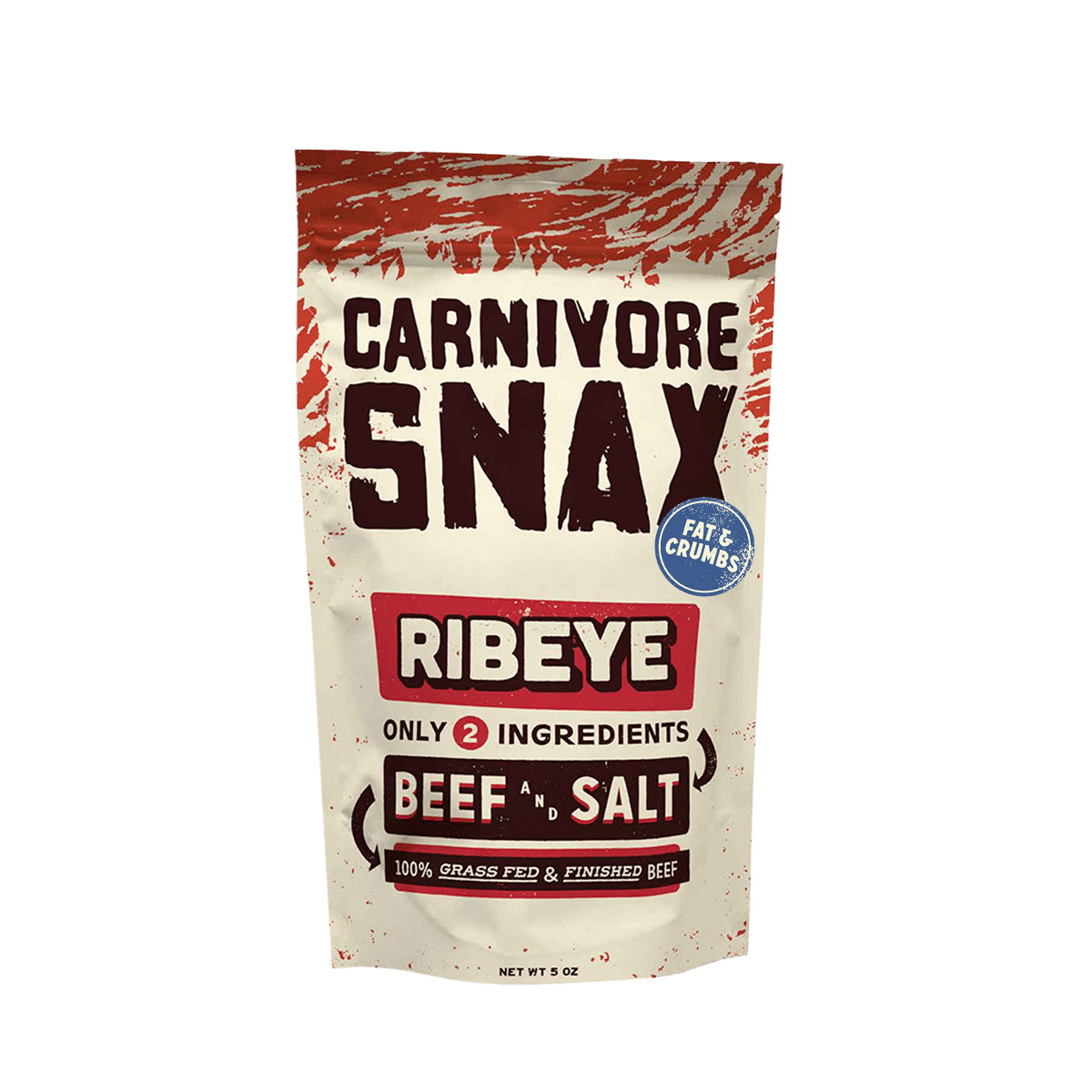 Ribeye Fat & Crumbs - Meat 'Chips' Snack, Beef and Redmond Real Salt ...